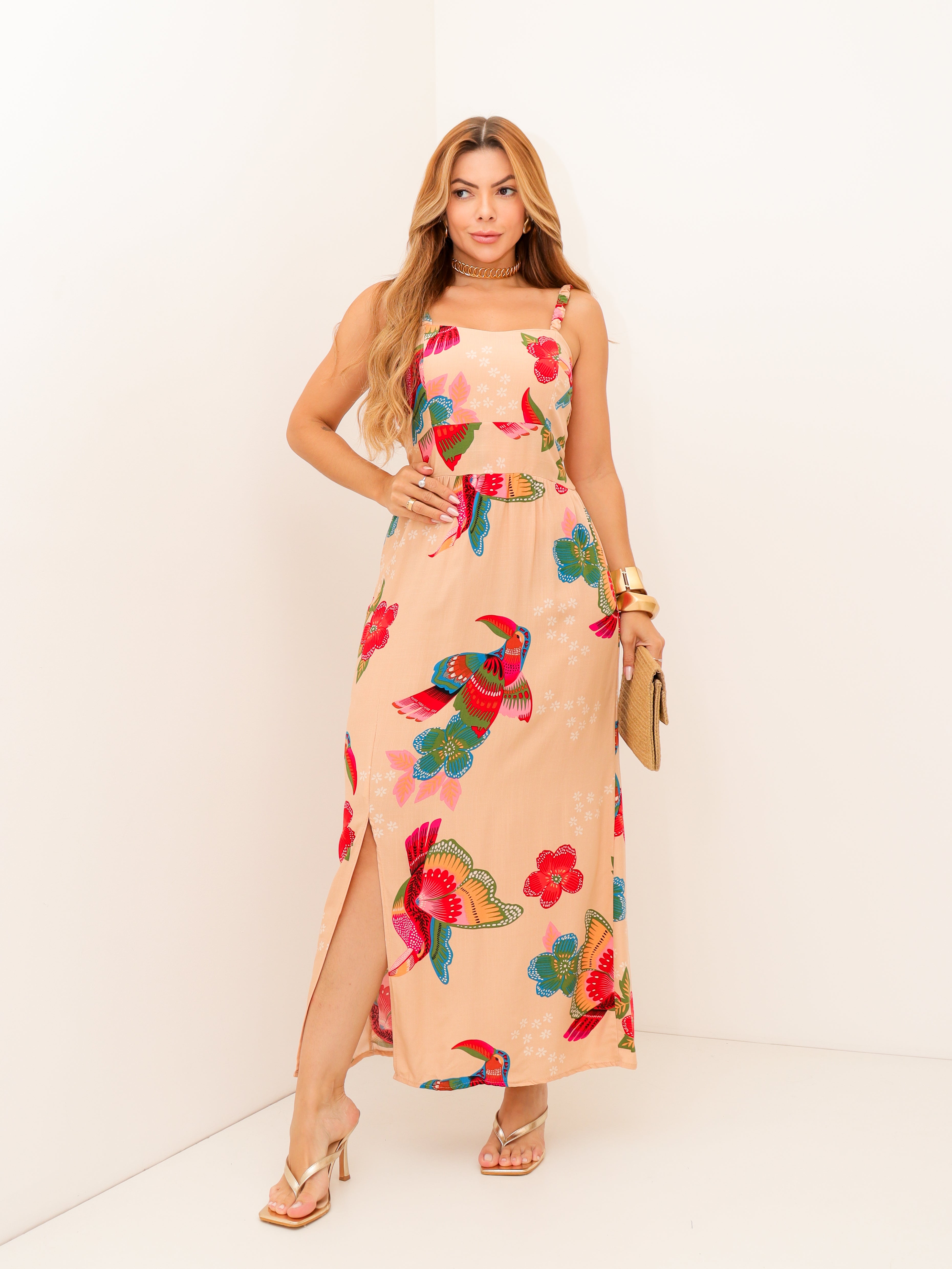 Vestido Longo Naty – Loja Lady Kelly